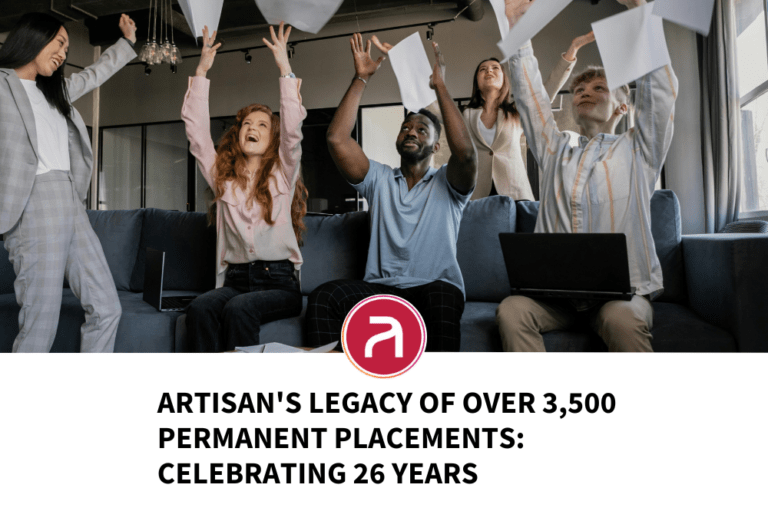 Artisan's Legacy of Over 3,500 Permanent Placements: Celebrating 26 Years - ARTISAN | Creative ...
